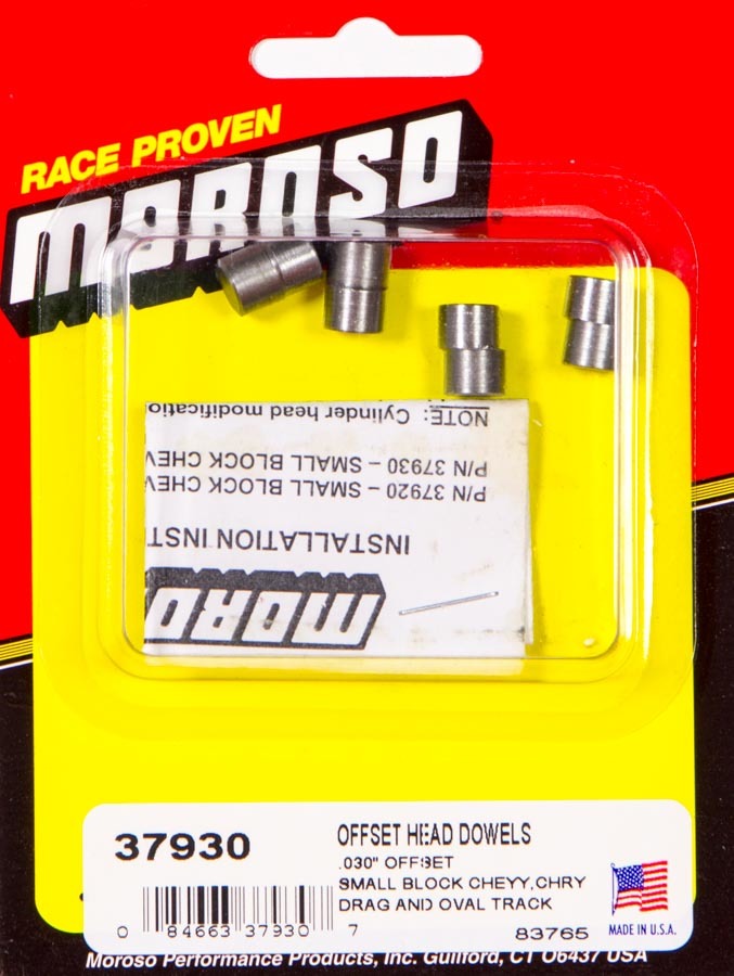 Sbc Offset Head Dowels - 37930 – Must Go Faster Racing