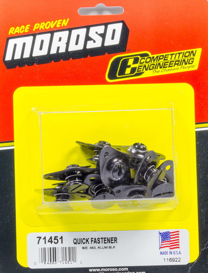 Self Ejecting Fasteners .450in Short Body - 71451 – Must Go Faster Racing
